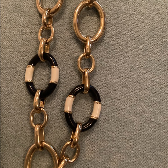 Talbots | Jewelry | Talbots Necklace Blue White Gold Nautical 322 Nwt ...